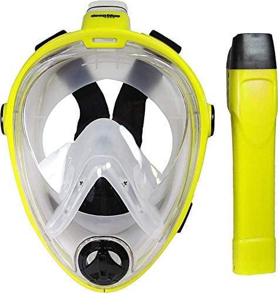 Deep Blue Gear - Vista Vue Full Face Snorkeling Mask - Walmart.com