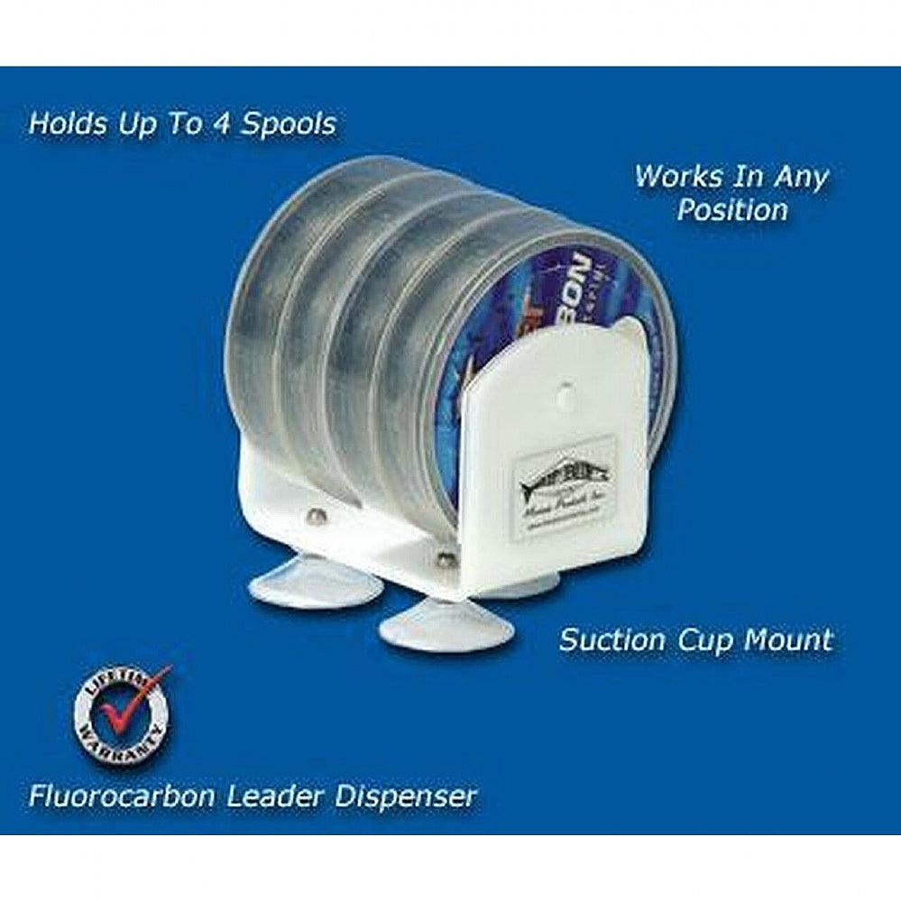 Deep Blue Spool Dispenser, Holds 5 Spools, Suction Mount, Large Arbor ...