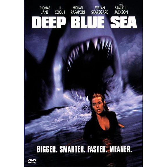 Deep Blue Sea - movie POSTER (Style B) (11" x 17") (1999) - Walmart.com