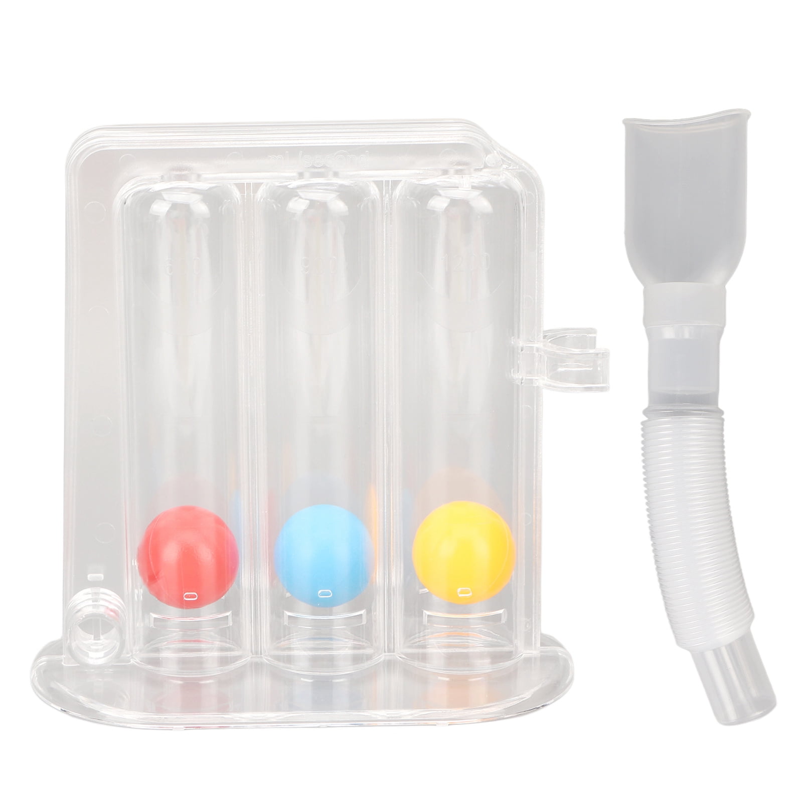 Deep Breathing Exerciser 3 Color Blowing Ball Lung Capacity Training ...