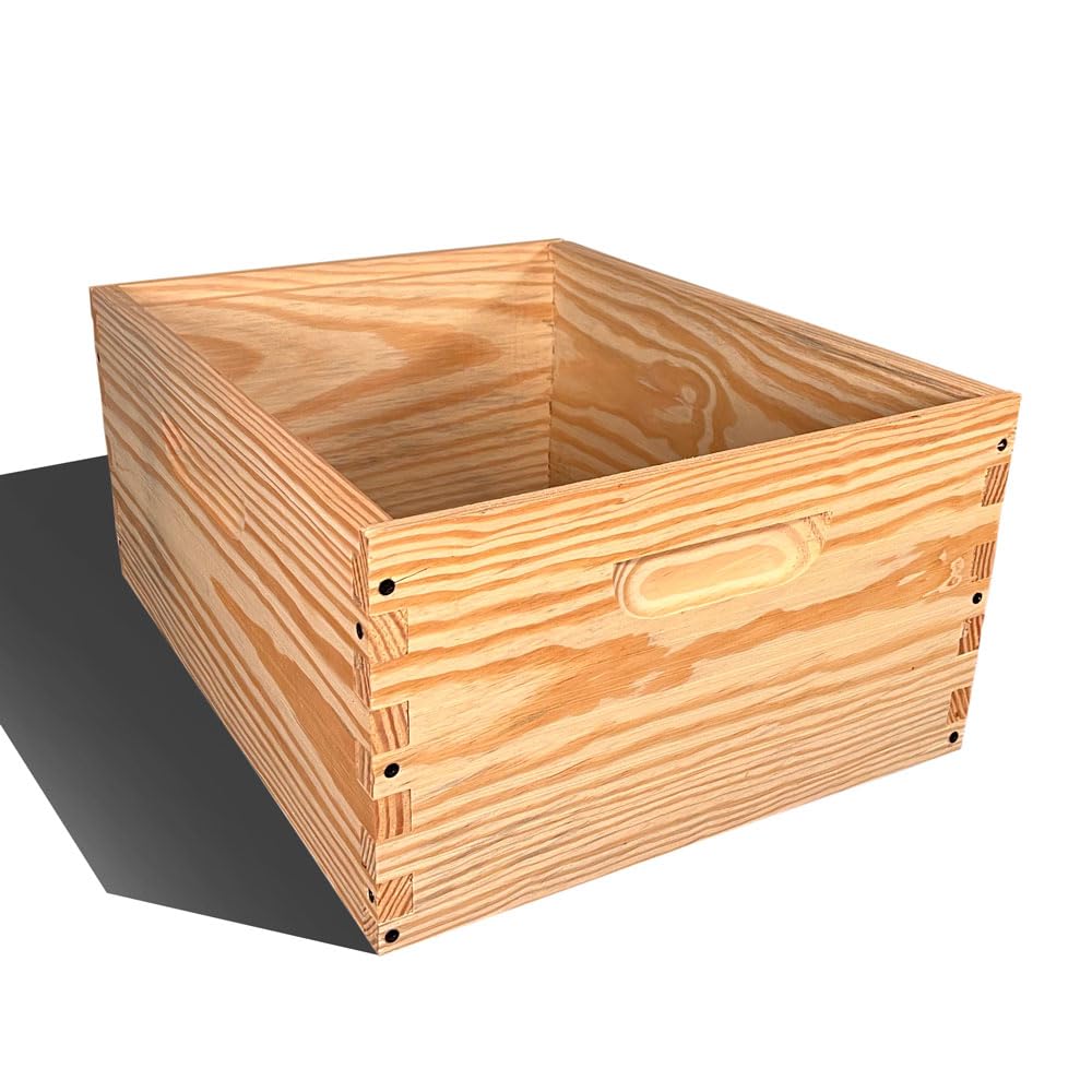 Deep Brood Box - Made in | Yellow Pine | Budget-Friendly | Box (No ...