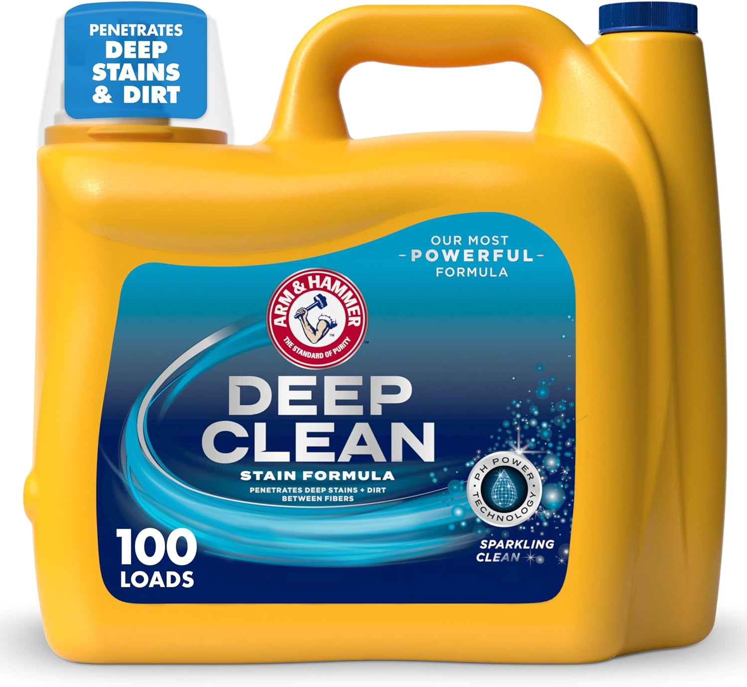 Deep Clean Stain Formula Liquid Laundry Detergent, Laundry Stain ...