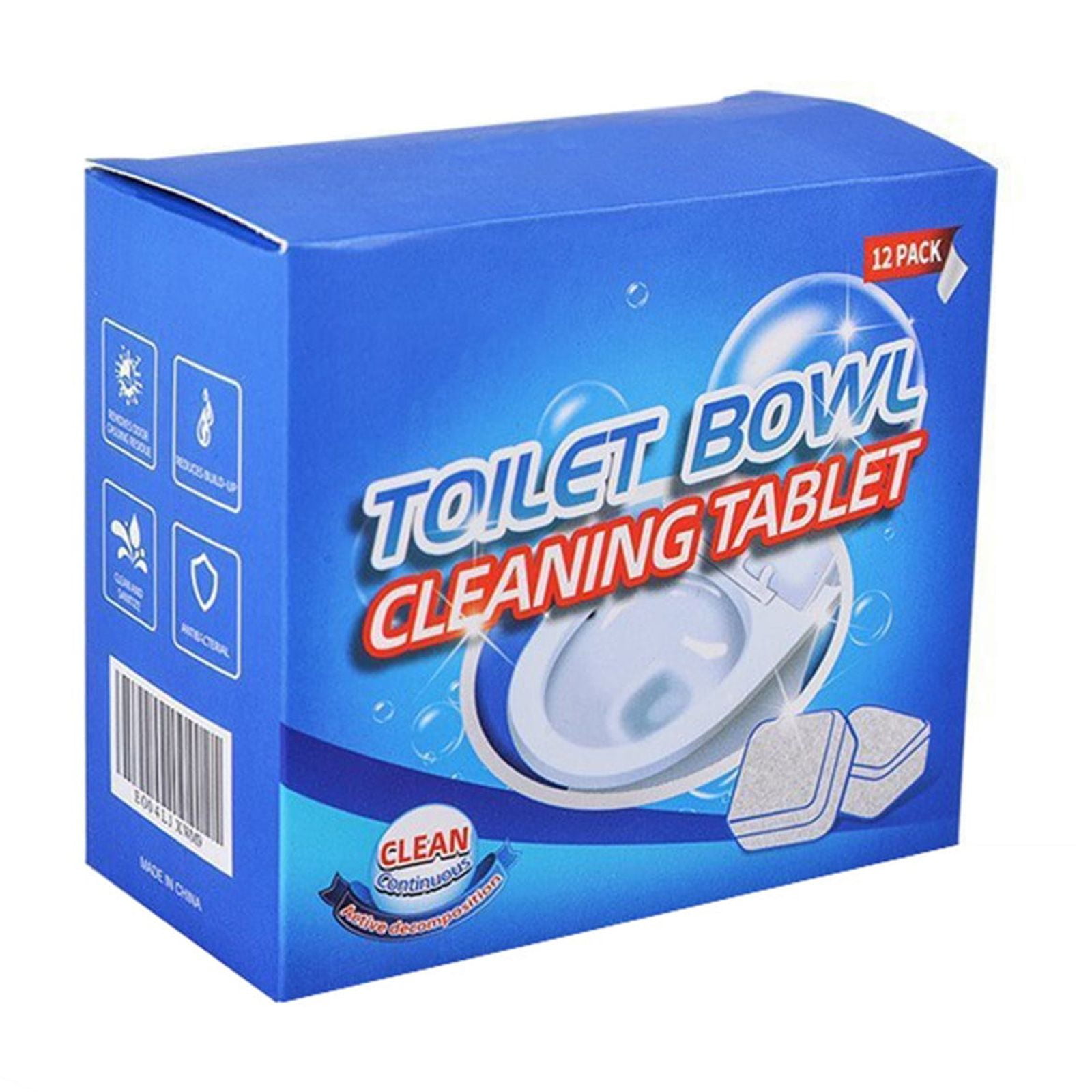 Deep Cleaning Effervescent Tablets Toilet Active Oxygen Agent Household ...