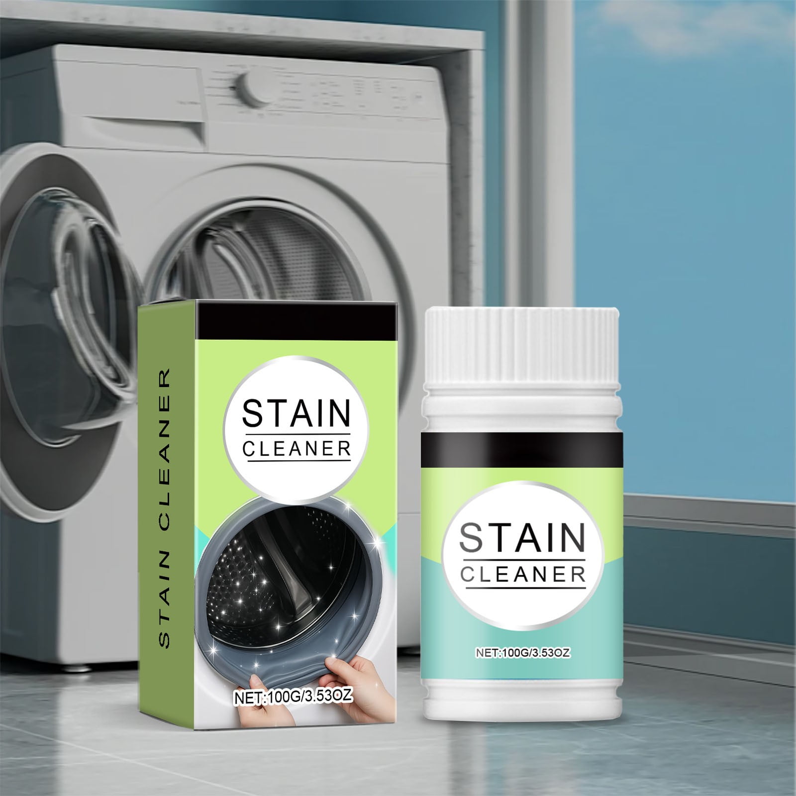 Deep Cleaning Powder for Household Use - All-Purpose Stain Remover for ...