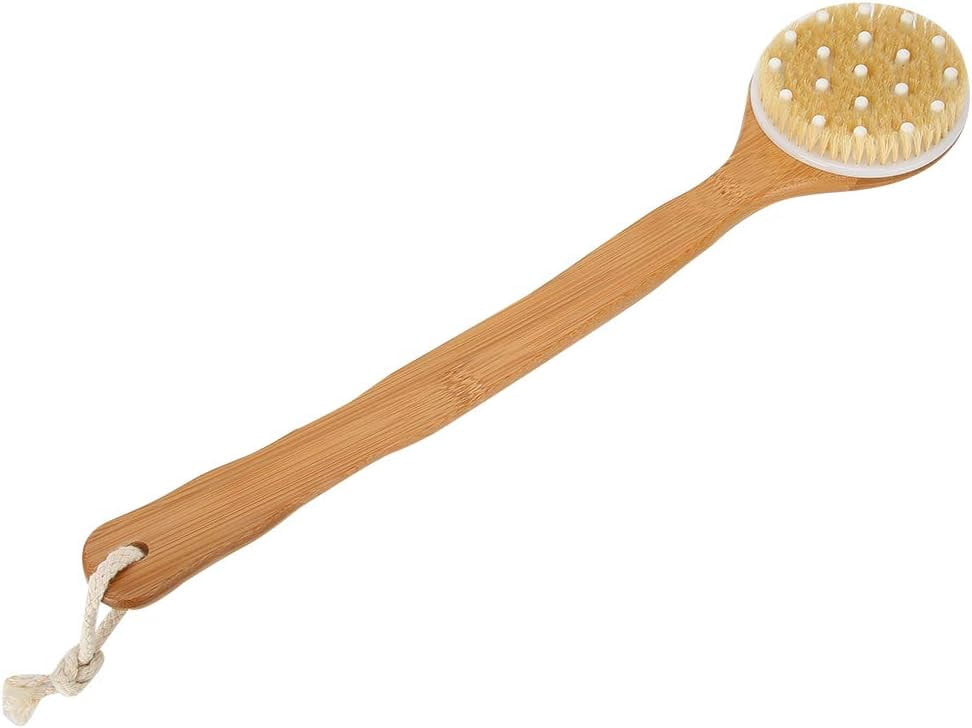 Deep Cleaning Shower Brush, Long Handle Shower Brush Body Scrubber ...
