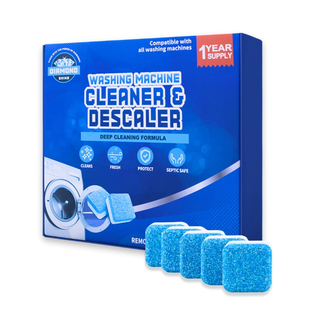 Deep Cleaning Washing Machine Tablets - HE Front Loader & Top Load ...