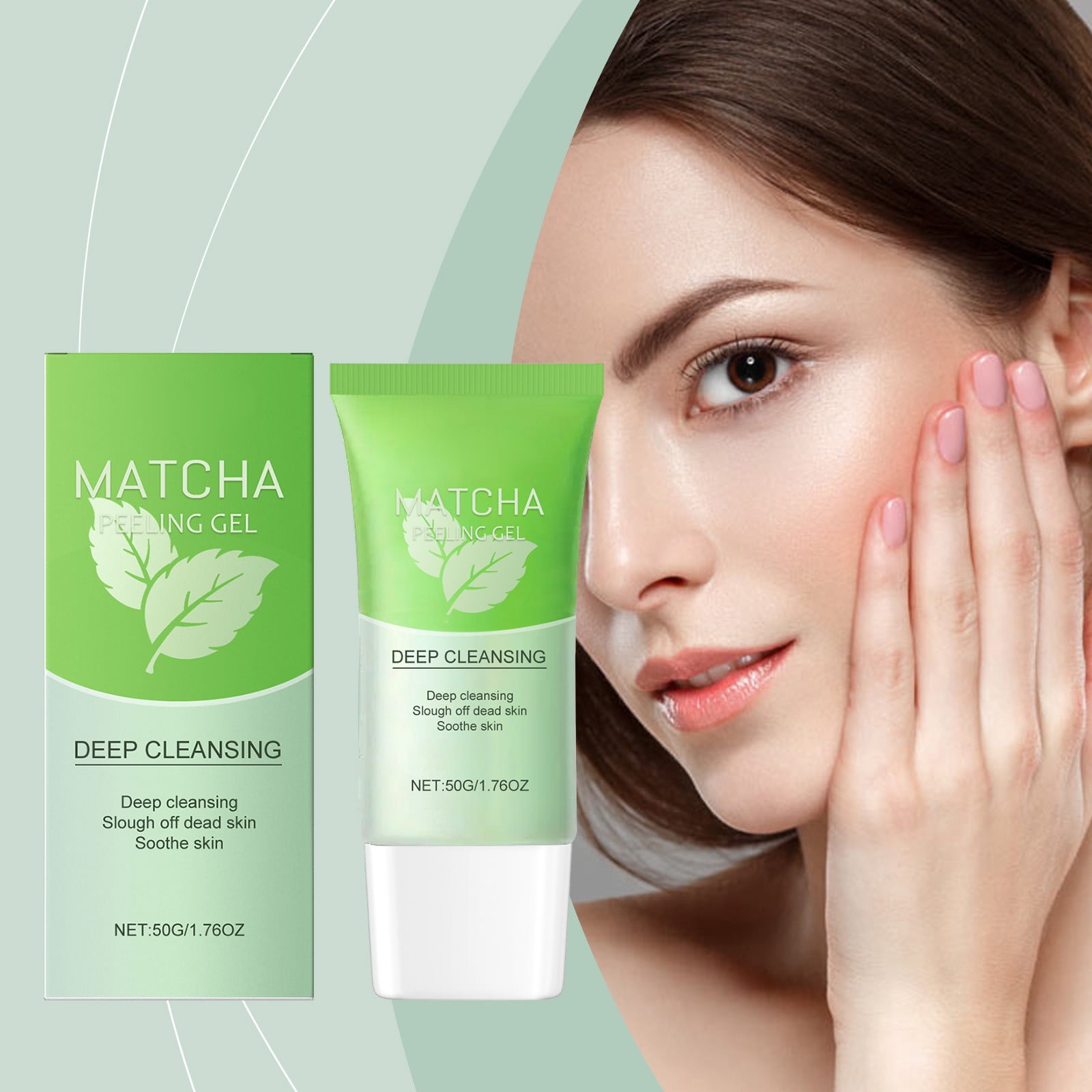 Deep Cleansing Face & Body Scrub, Exfoliating Gel for Smooth Soft Skin ...