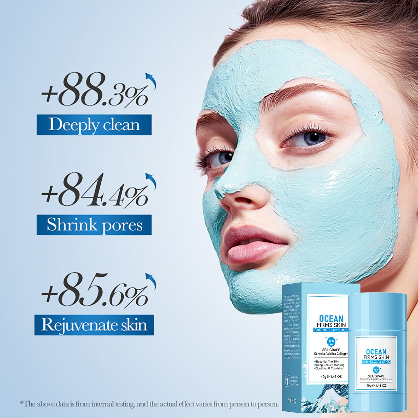 Deep Cleansing Pores Marine Firming Mud Stick Deep Sea Reshapes The ...