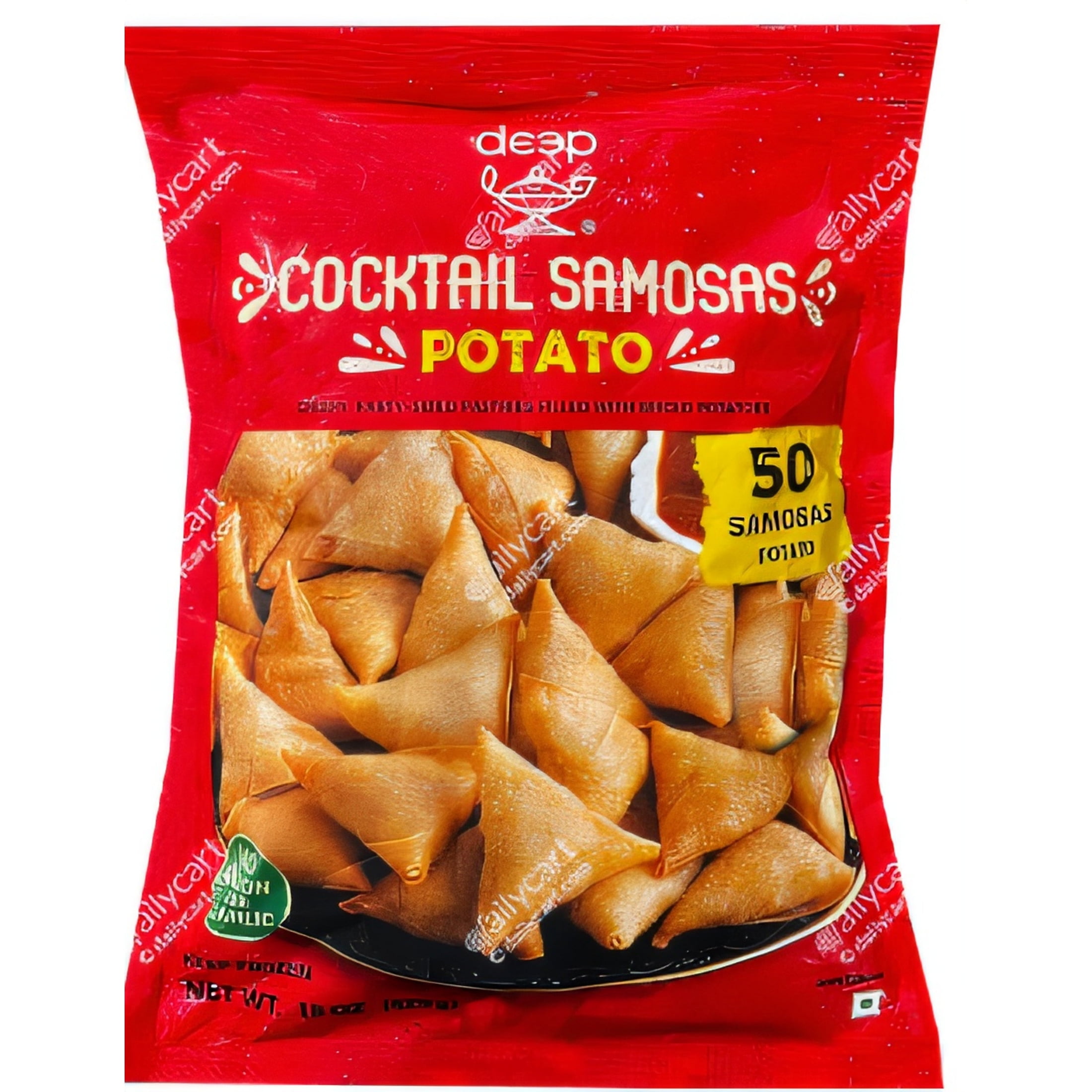 Deep Cocktail Samosa Potato 50Pices - Walmart.com