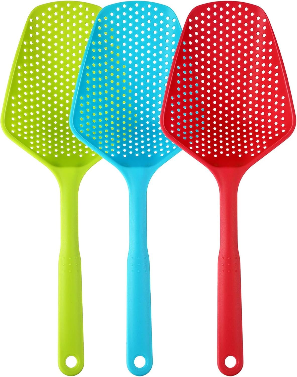 Deep Colander With Rapid Liquid Drainage, Long Handle Ensures Safe And ...