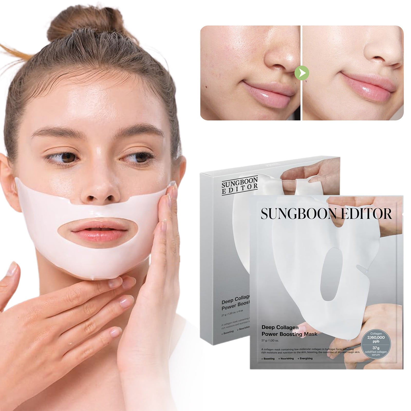 Deep Collagen Overnight Mask, Hydrating Collagen Face Mask for Skin ...