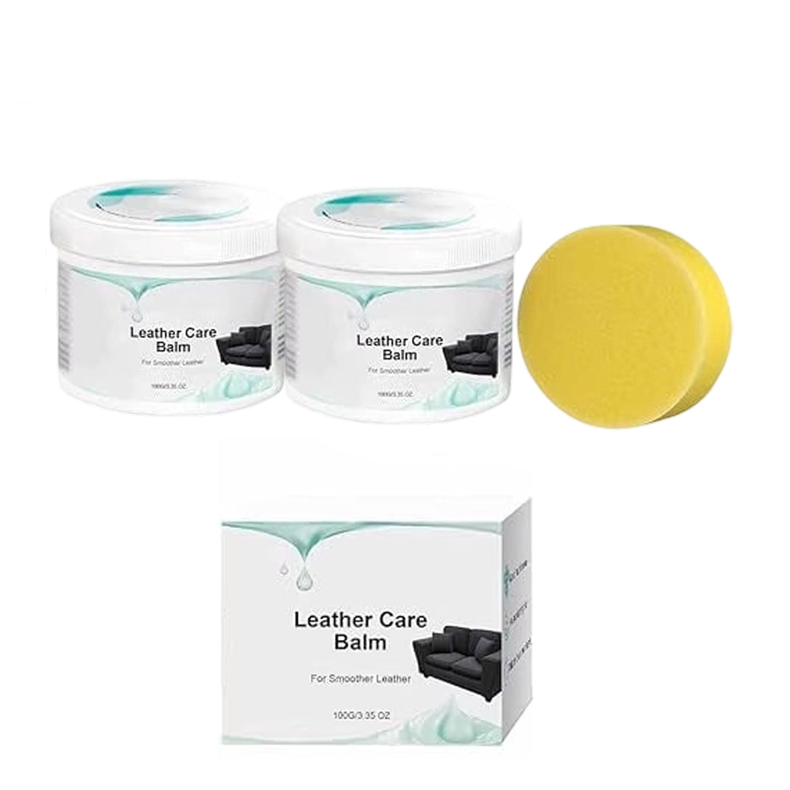 Deep-Conditioning Multipurpose Leather Care Balm, All-Natural Leather ...