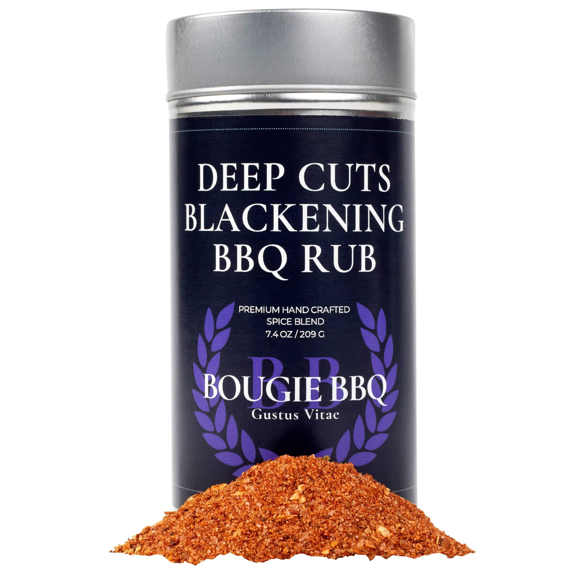 Deep Cuts Blackening BBQ WHF2 Rub & Seasoning | Gourmet Seasoning | 7.4 ...