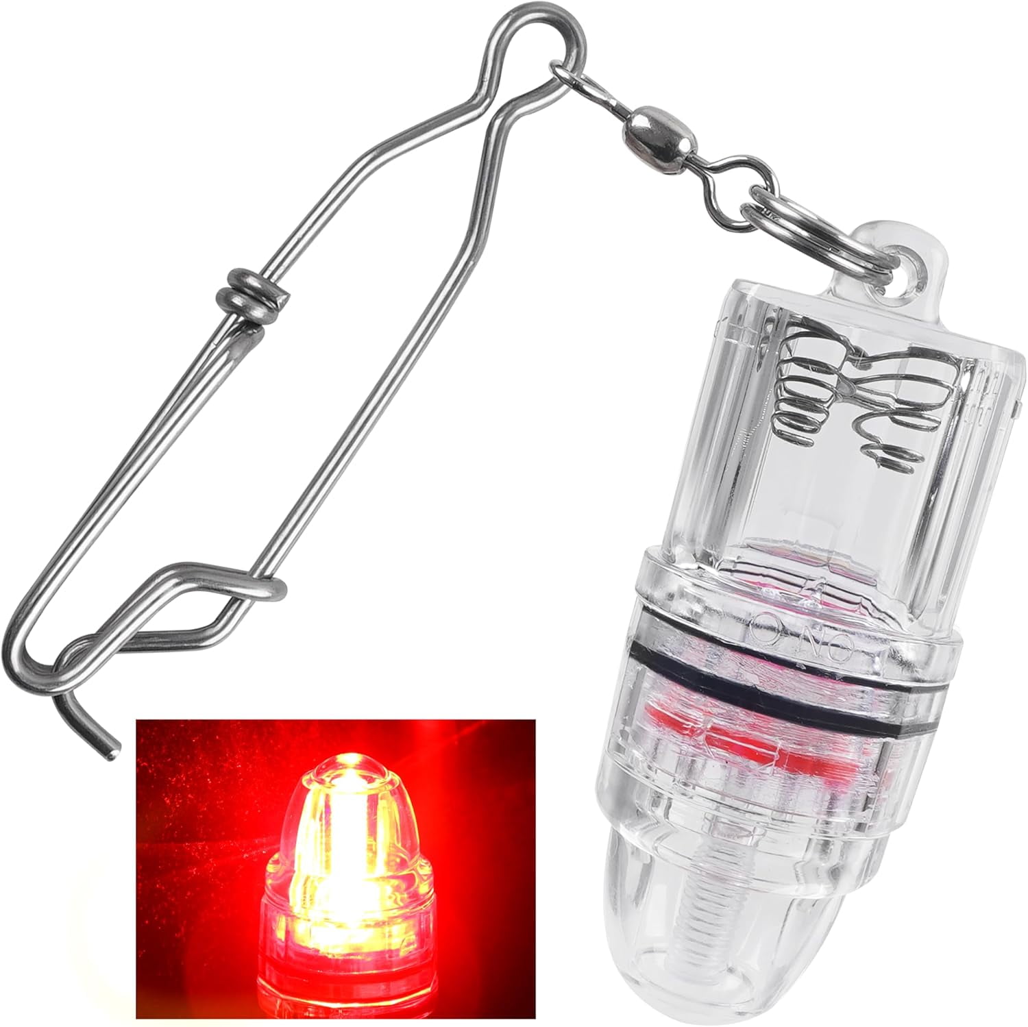 Deep Drop LED Fishing Light, 4.3 Inch Waterproof Super Bright ...