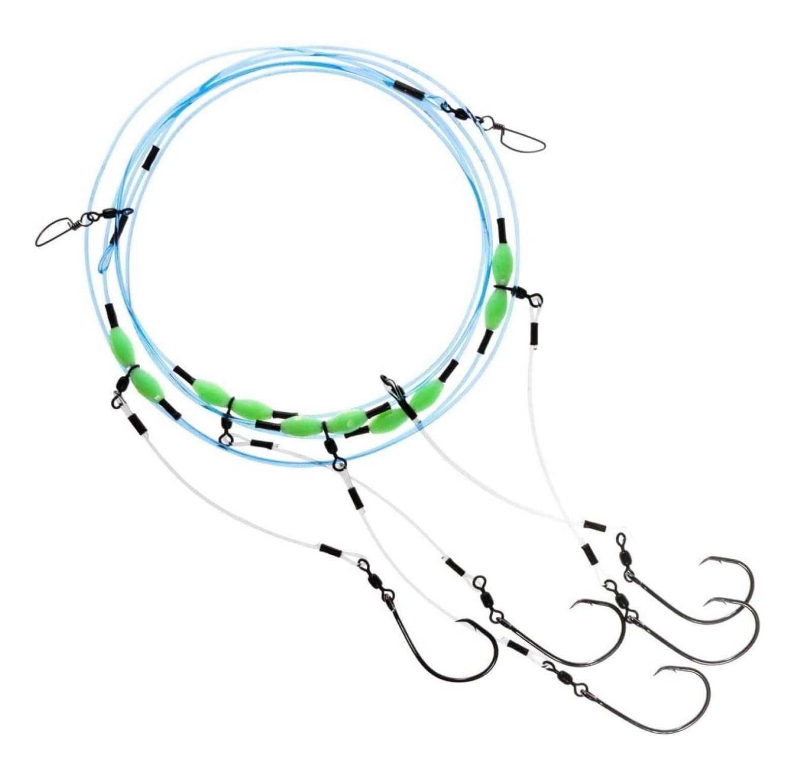 Deep Drop Snagger Rig 13/0, 14/0, 16/0 Bottom Fishing Rig, 5 Mustad ...