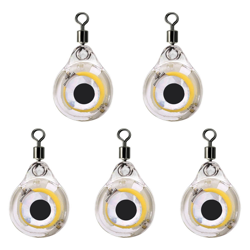 Deep Drop Underwater Diamond Fishing Flashing Light Bait Lure Squid ...