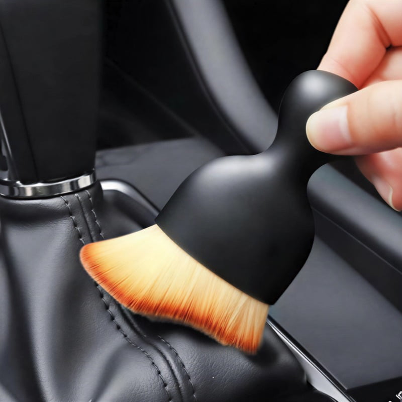 Deep Dust Removal Car Detail Brush – Soft Bristles for Cleaning Auto ...