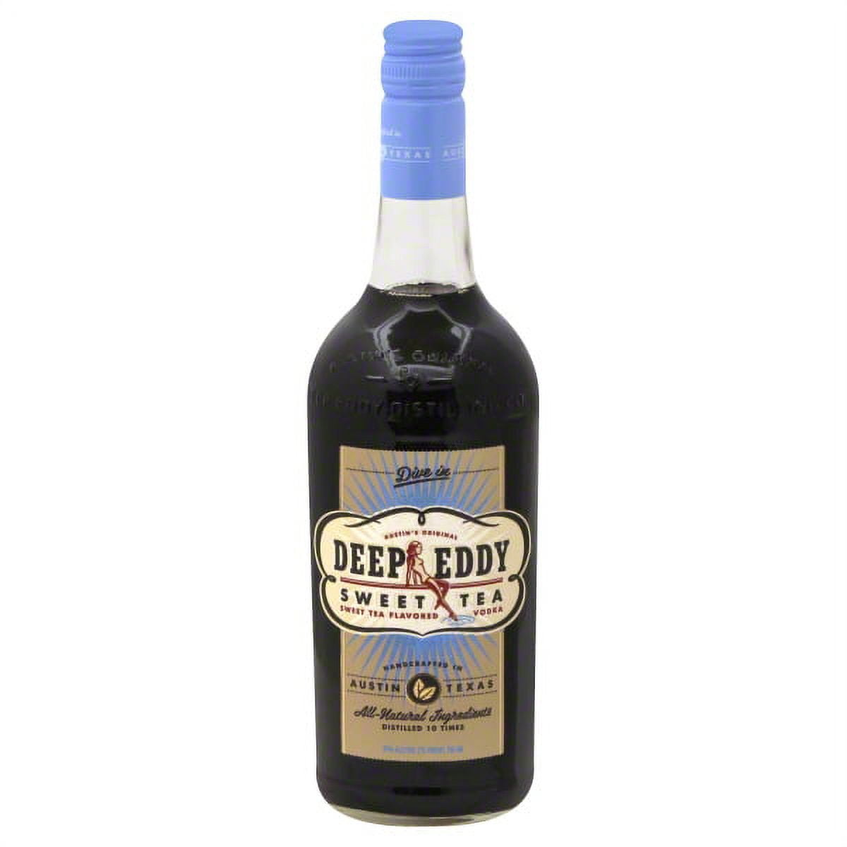 Deep Eddy Sweet Tea Flavored Vodka Liquor, 1 Count, 750ml 35% ABV ...