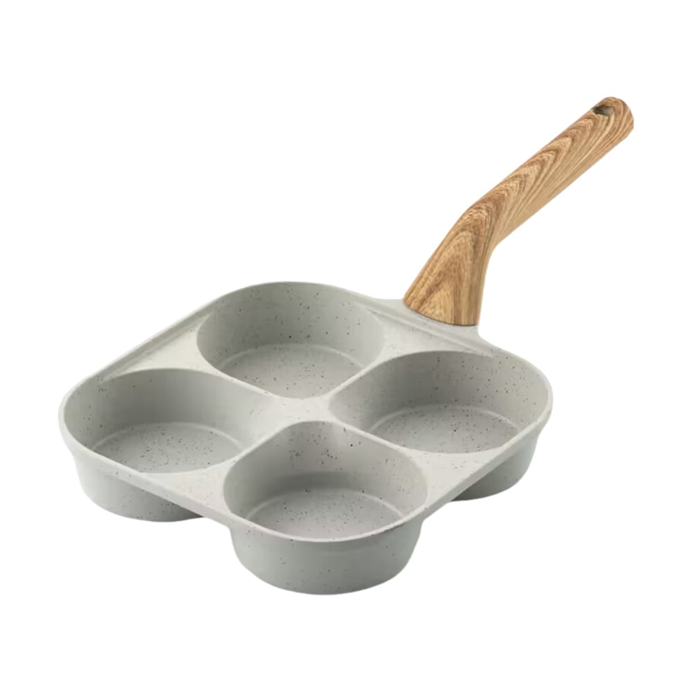 Deep Egg Burger Pot Four-Hole Special Breakfast Artifact Induction ...