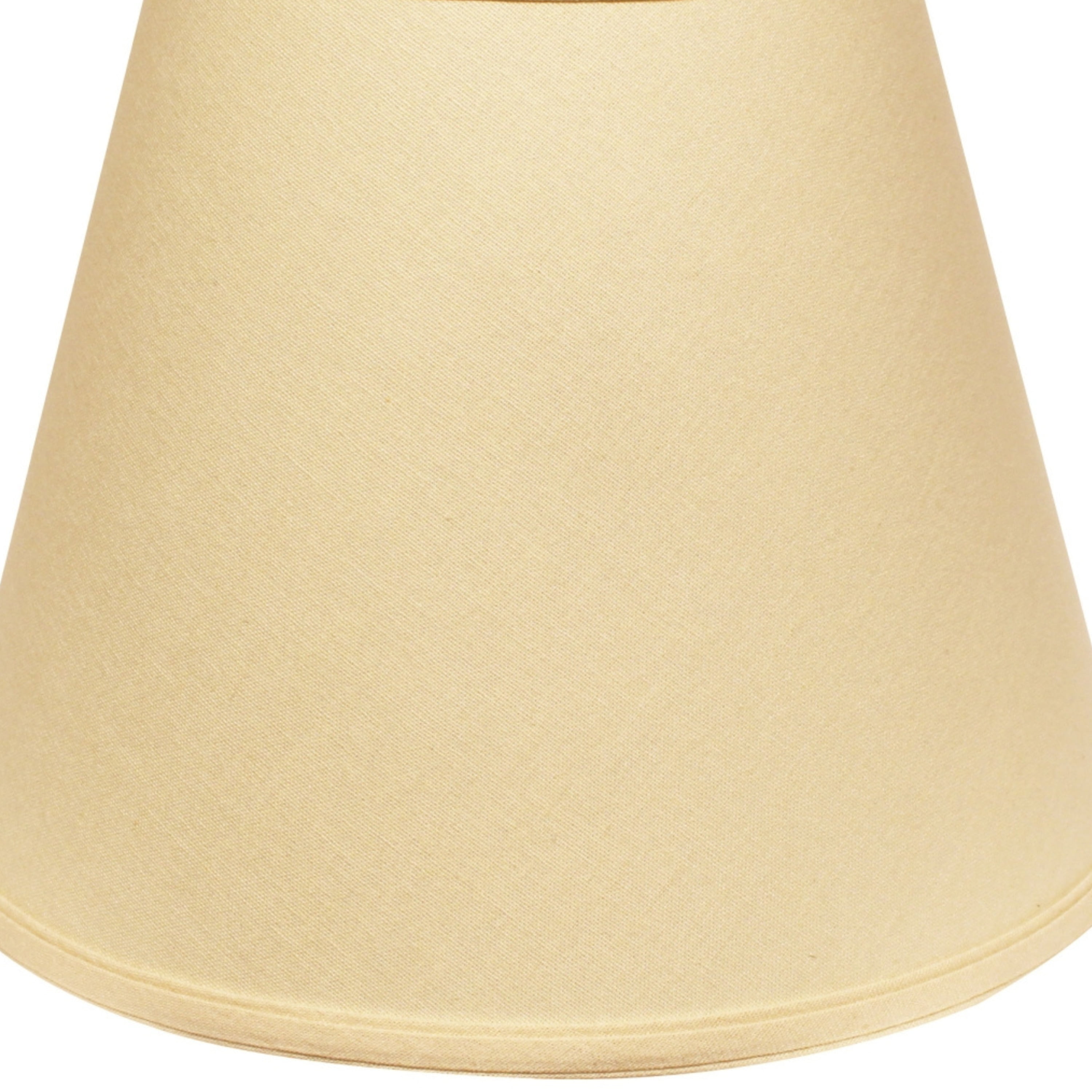Deep Empire Hardback Lampshade with Washer Fitter,Beige Color Fabric ...
