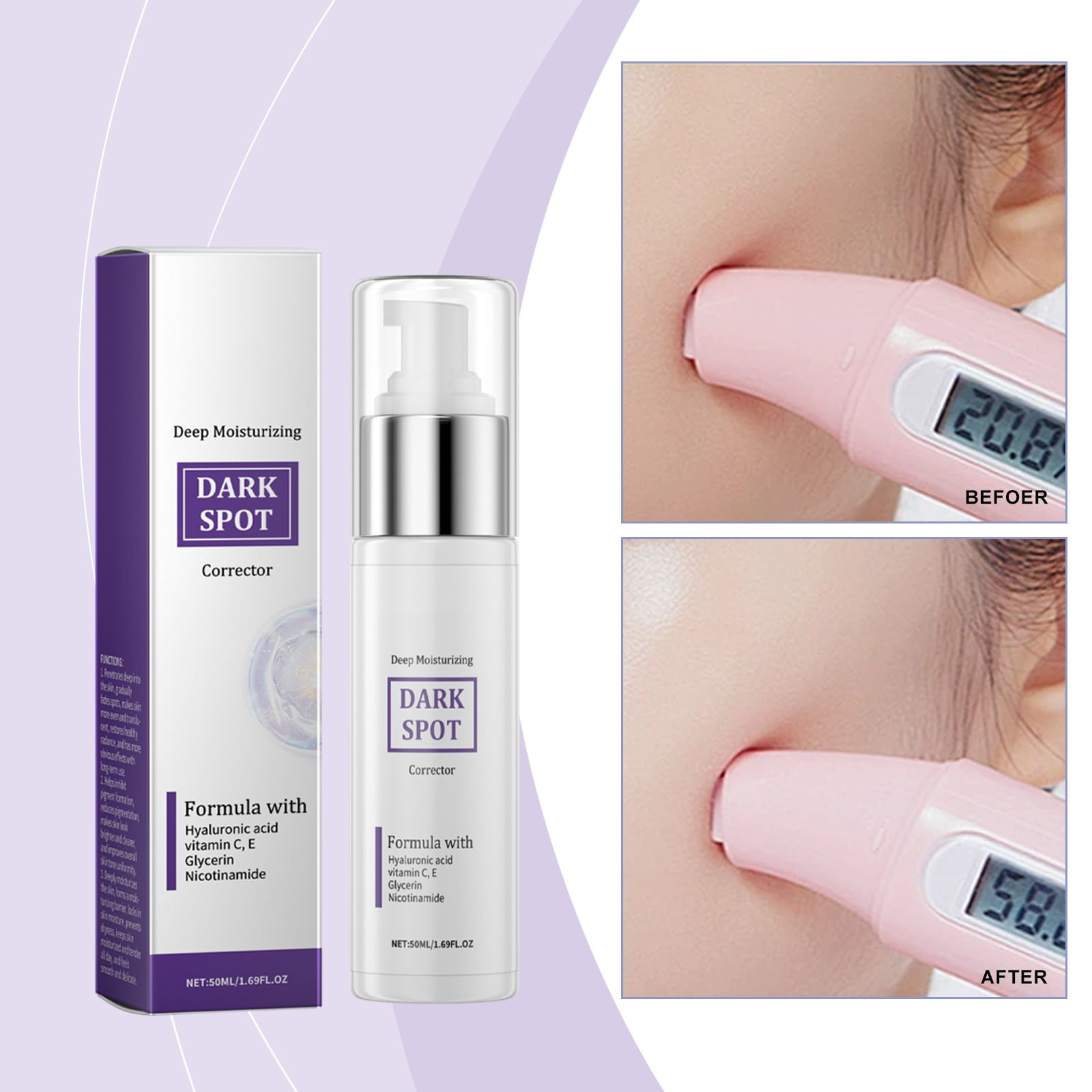Deep : Erase Dark And Sunburn With Light Removing Lotion!（30ml） 7 Line Correcting Lip Plumper ...