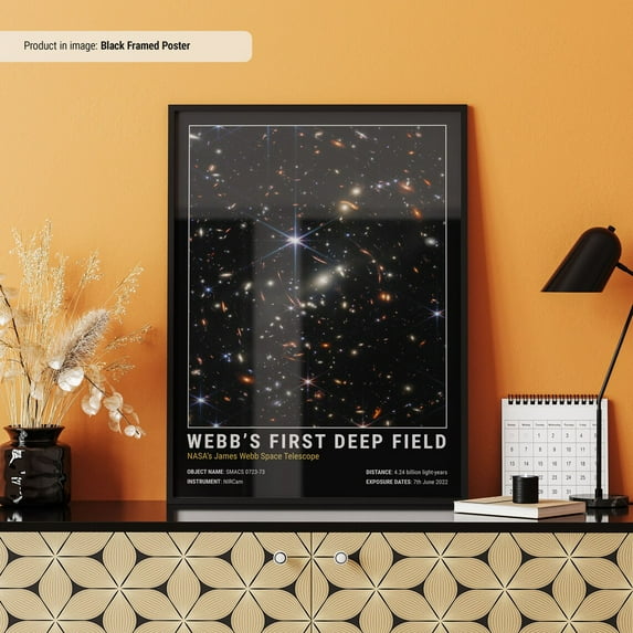 Deep Field Poster Space Posters James Webb Poster Space Wall Art Space ...