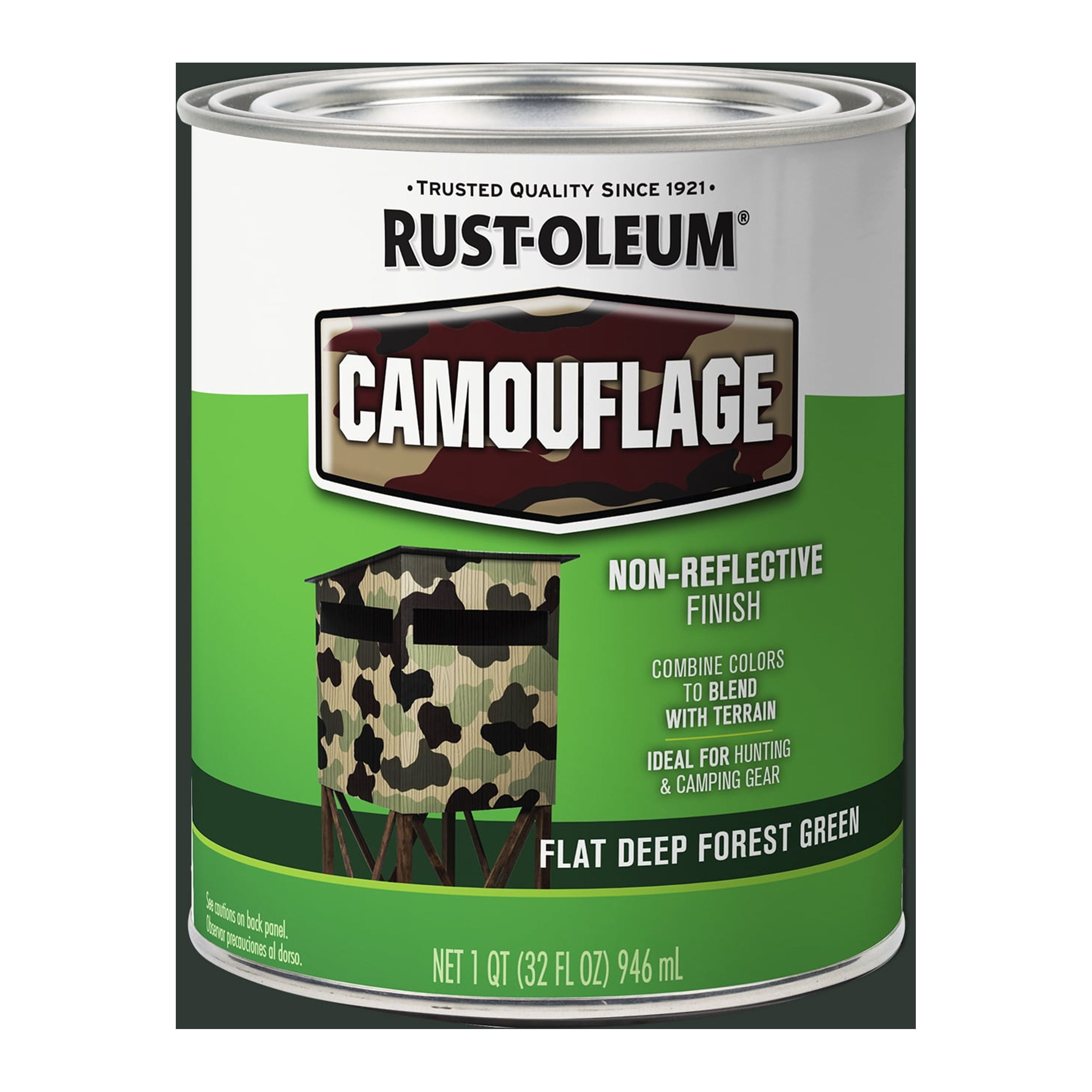 Free Shipping! Deep Forest Green, Rust-Oleum Specialty Camouflage Spray ...