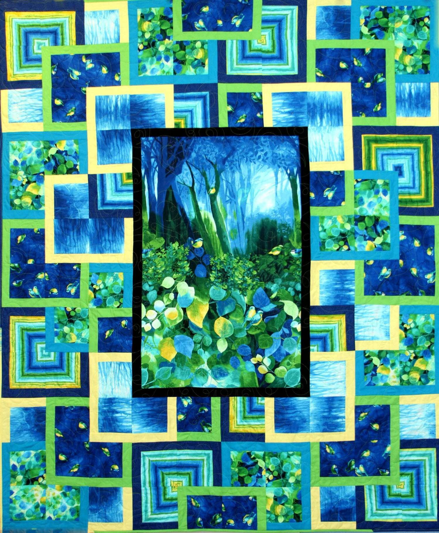 Deep Forest Quilt Pattern - Walmart.com