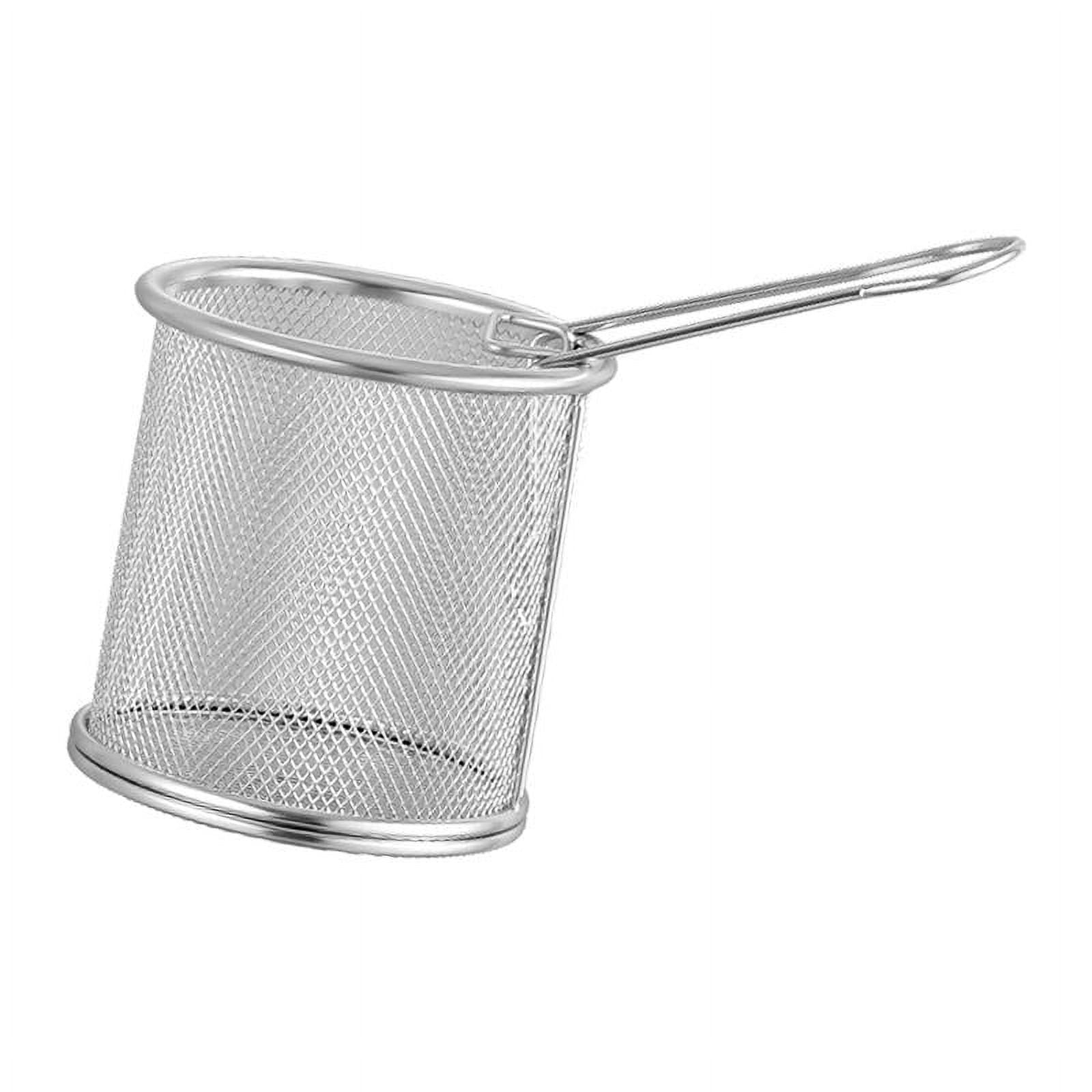 Deep Frying Pot Accessory Portable Serving Basket for Cooking Noodles ...