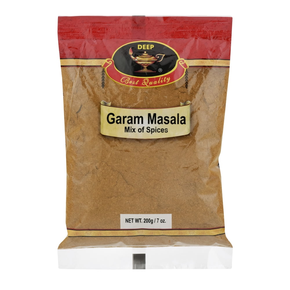 Deep Foods Garam Masala Mix, Indian Seasoning Spices Powder, Net Wt. 7 ...