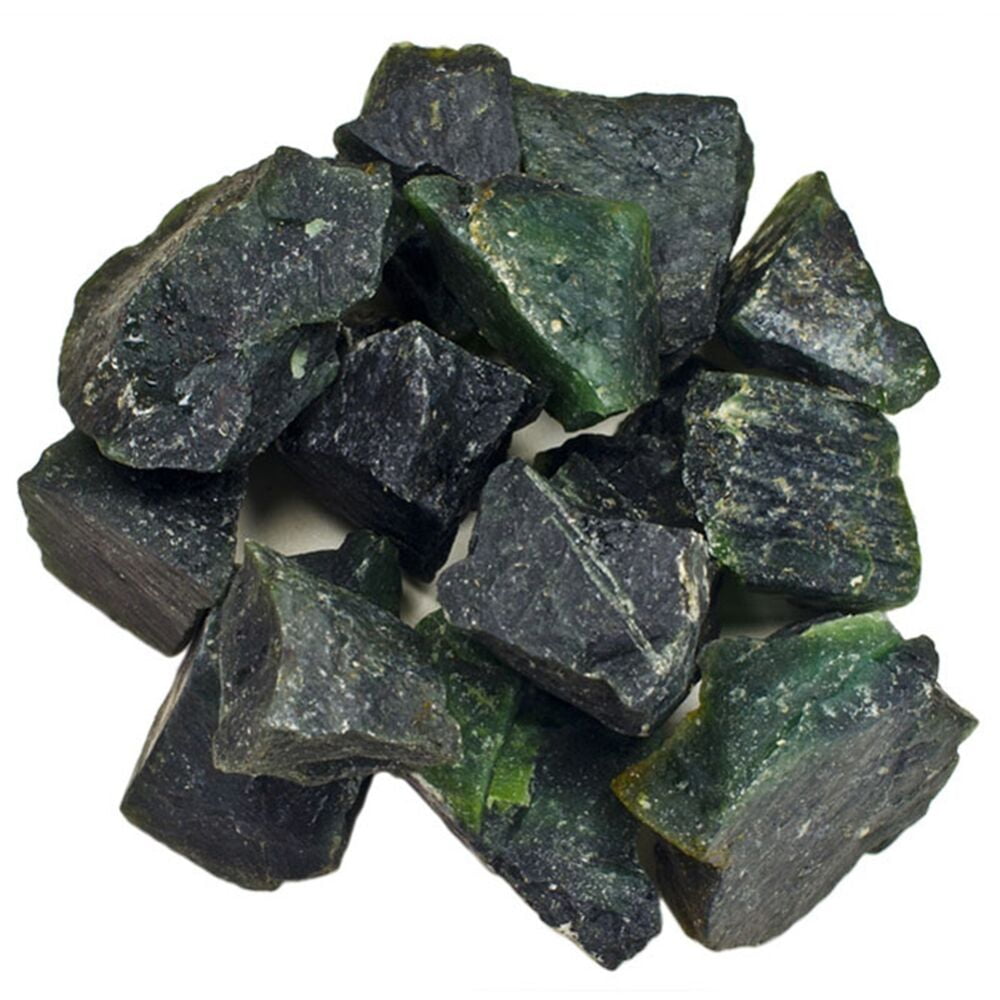 Deep Green Serpentine - Rough Rocks for Tumbling - Wholesale Stone ...