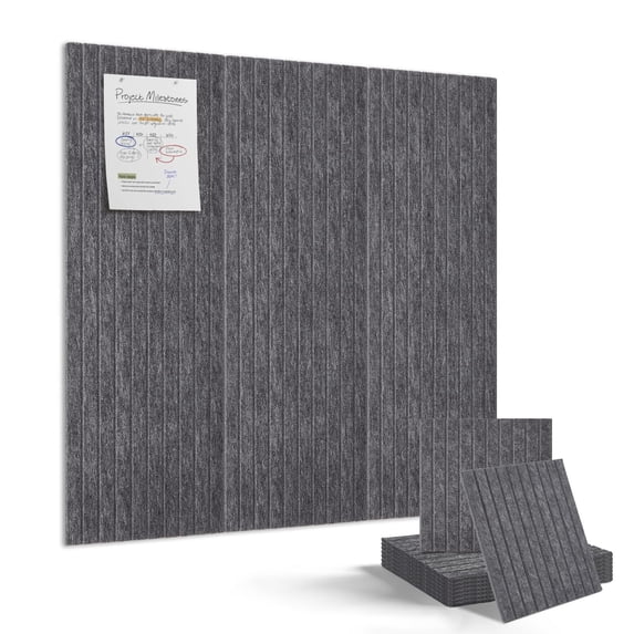 9 Pack 11.8脳11.8" Acoustic Felt Bulletin Boards, Self-Adhesive ...
