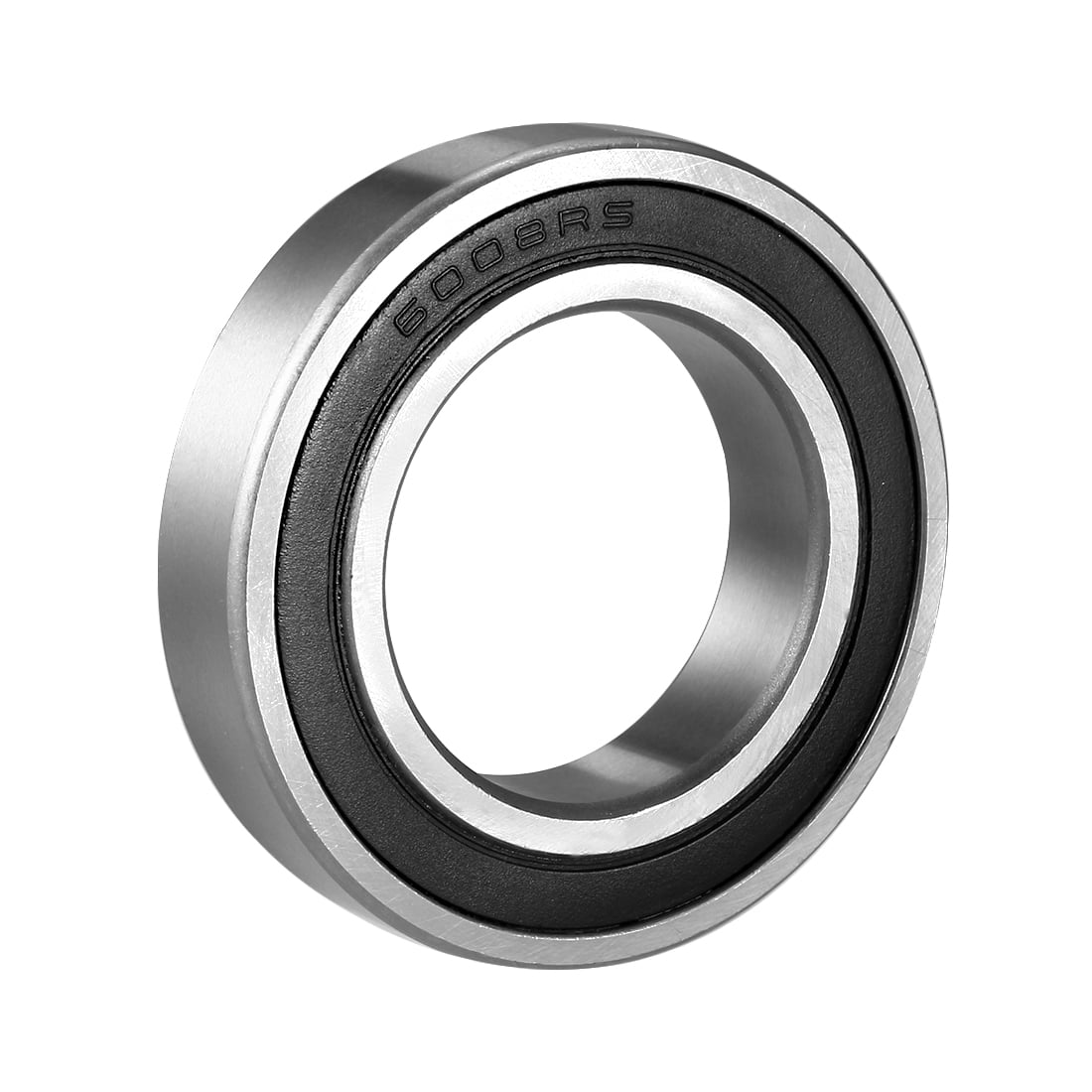 Deep Groove Ball Bearing 6008RS Single Sealed 40mm x 68mm x 15mm Chrome ...