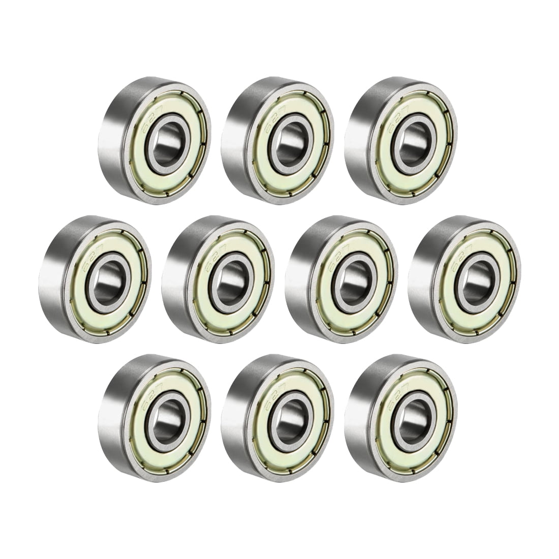 Deep Groove Ball Bearing 627ZZ Single Shield 7mm x 22mm x 7mm Chrome ...