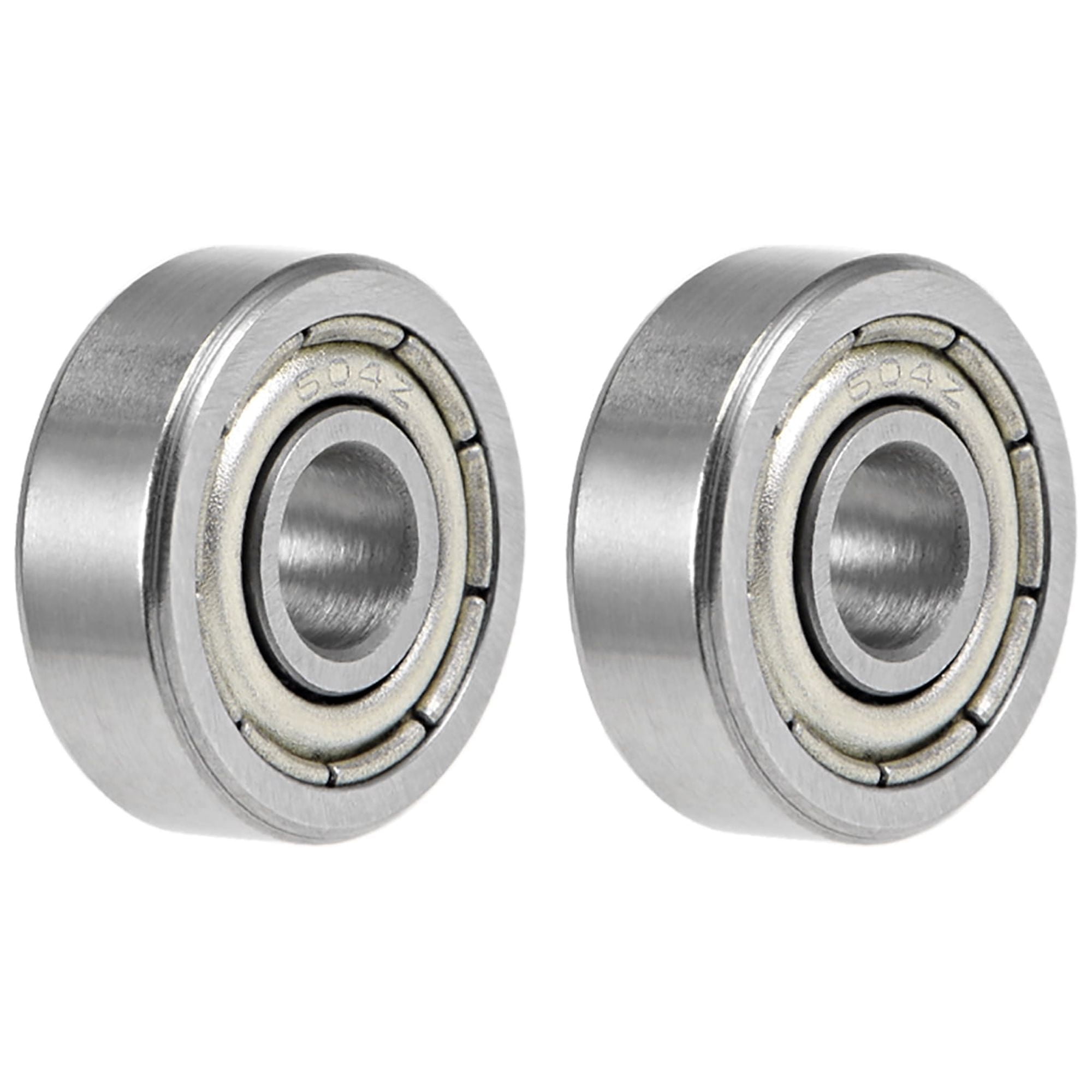 Deep Groove Ball Bearings Double Shielded Chrome Steel Bearing, 4x12x4mm - Walmart.com