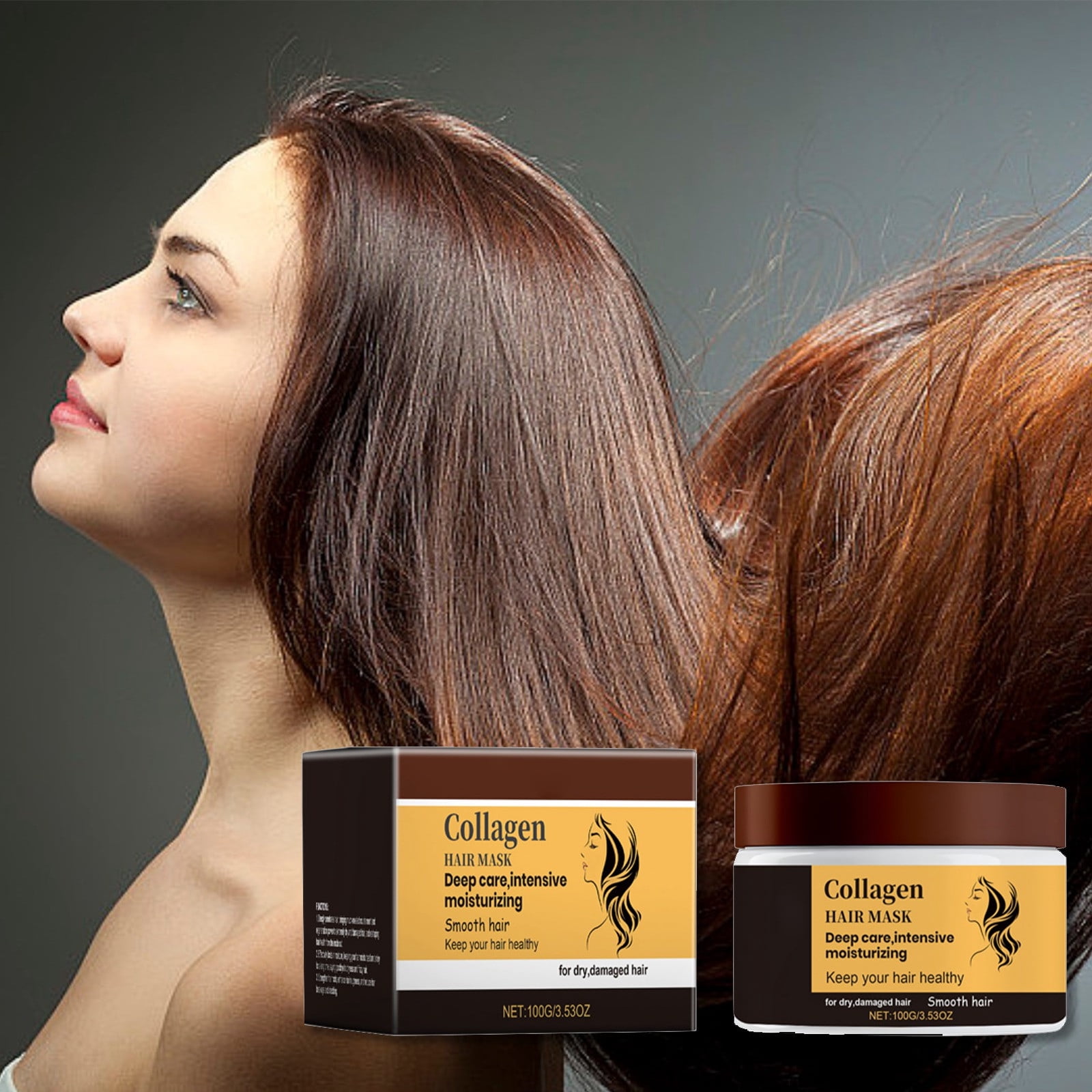 Deep Hair With Collagen Protein Intensive Nourishment For Hair ...