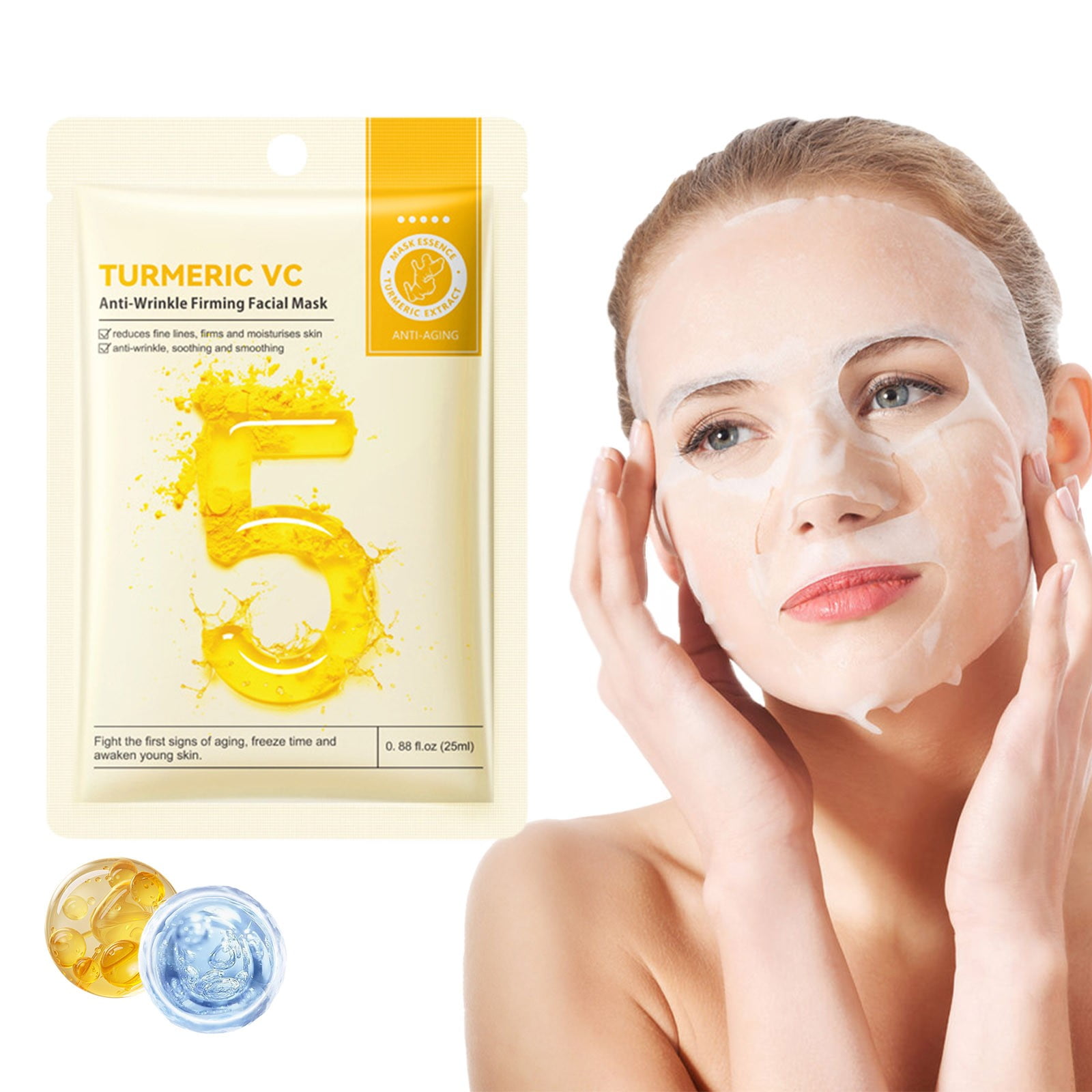 Deep Hydrating Hydrogel Sheet Mask,Anti Aging,Self Care,Pore Minimizing ...