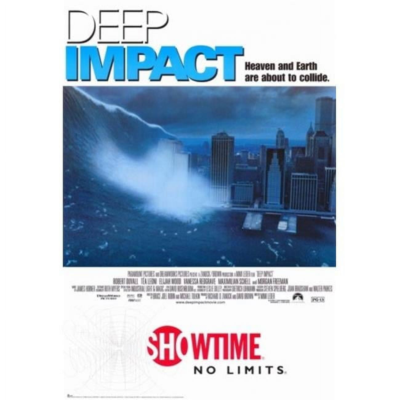 Deep Impact Movie Poster - 11 x 17 in. - Walmart.com