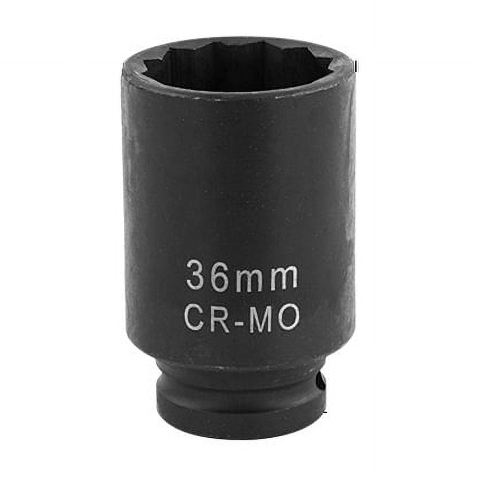 Deep Impact Socket 36mm Metric, Professional Grade Quality CR-MO Steel ...