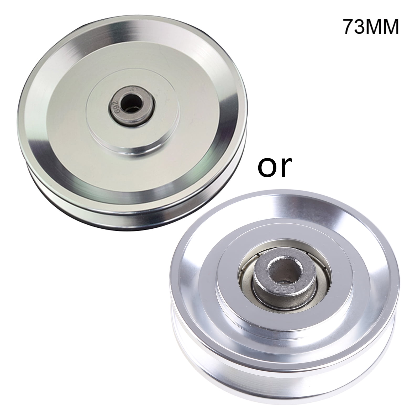 Deep Metal U Groove Guide Pulley Bearing Wheel Rail Ball Bearings Wheel ...