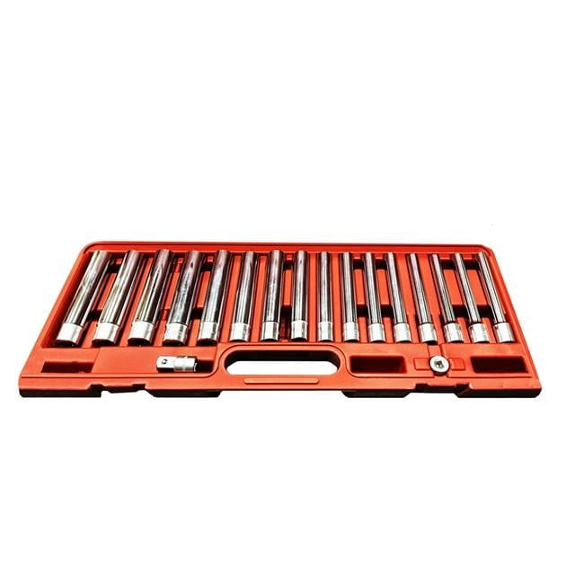 Deep Metric Socket Set - 17 Piece - Walmart.com