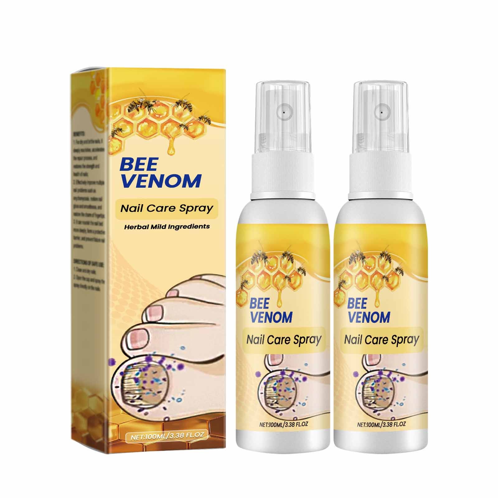 Deep Moisturizes Soothes Nail Care Spray Effective Nourishing Repairing ...