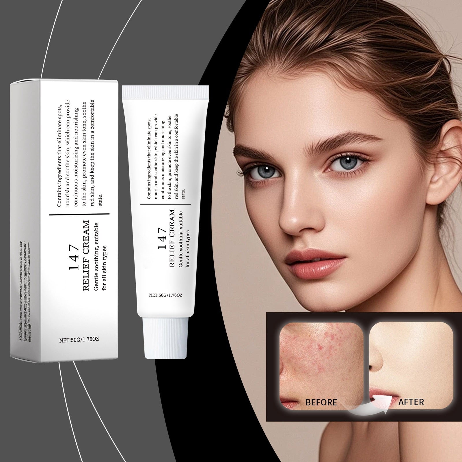 Deep Moisturizing Gentle Soothing Skin Hydration and Moisturizing Skin and Firming Improvement ...