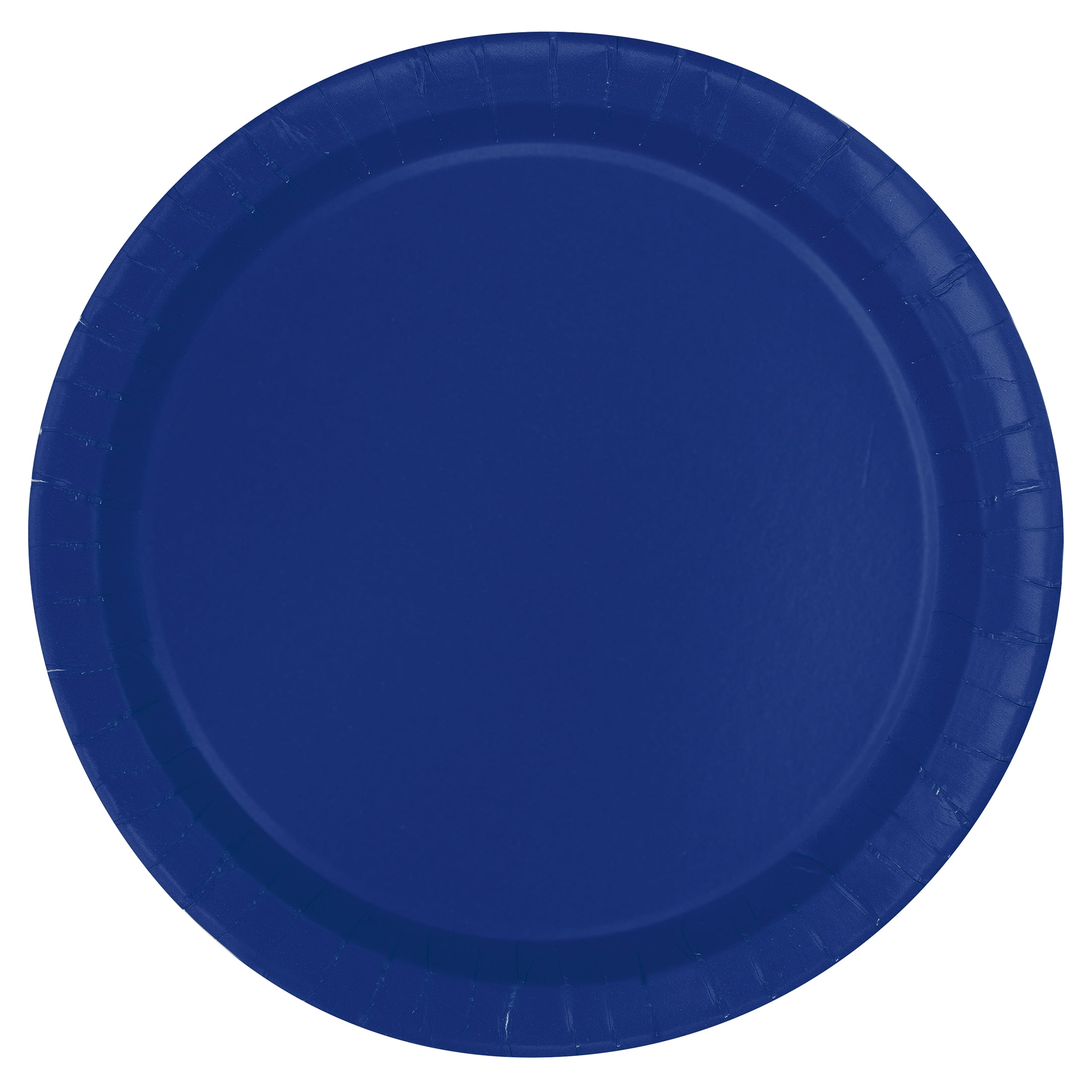 Disposable Paper Plates, 9", Deep Navy, 55 Pieces, by Way To Celebrate ...