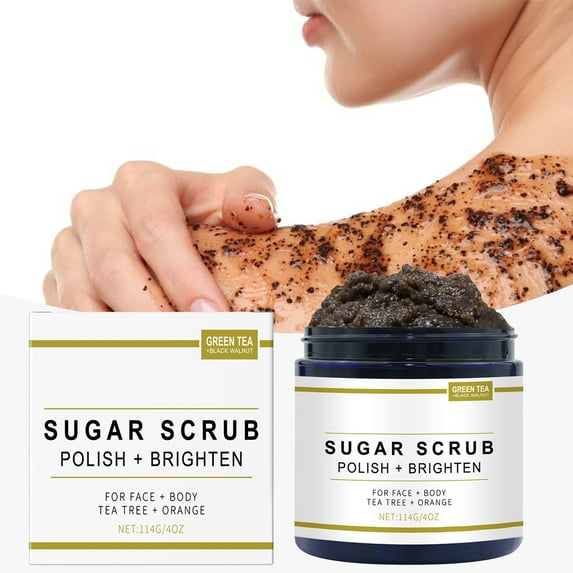Deep Nourishing Body Scrub 4 Oz - Gentle Exfoliating Body Scrub Plant ...