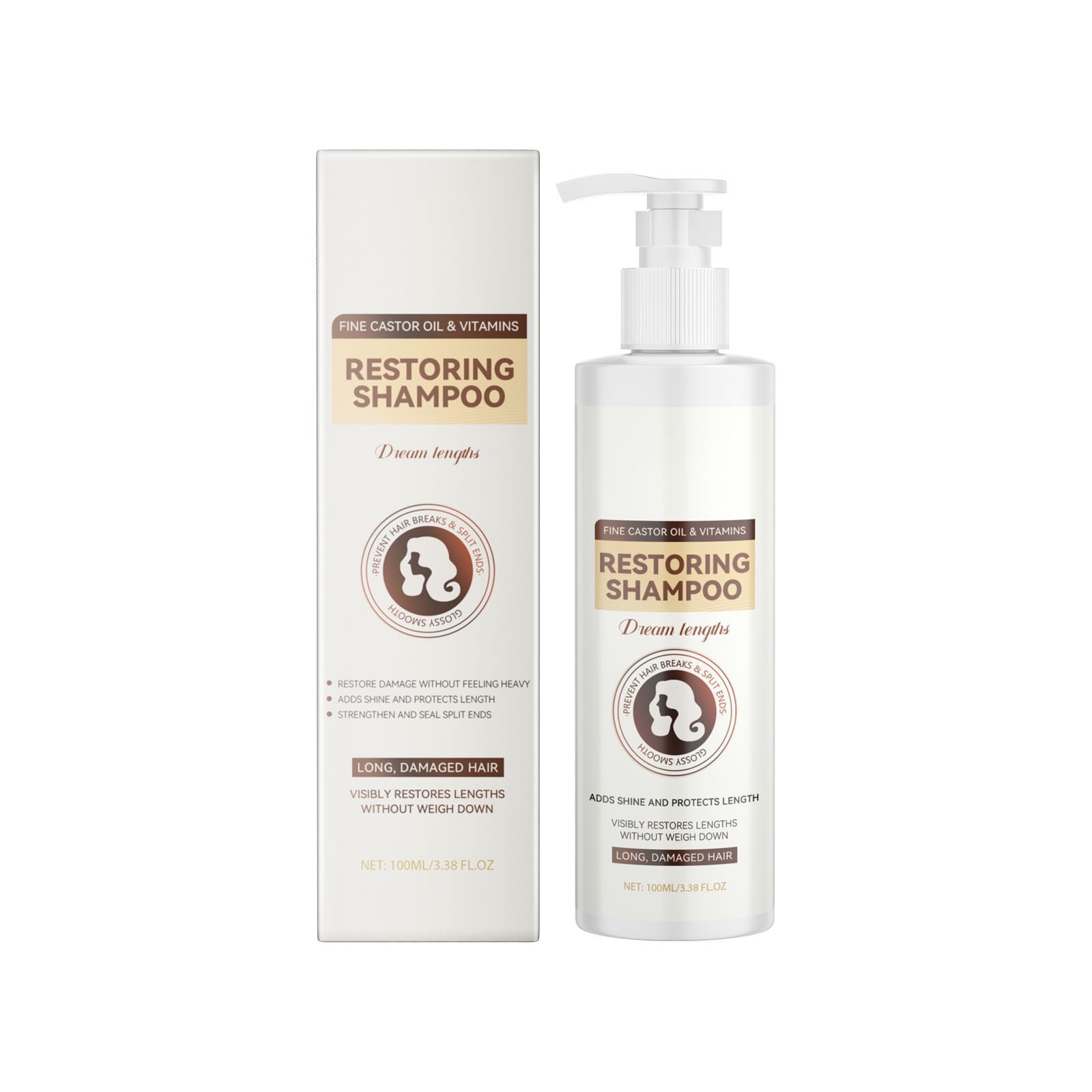 Deep Nourishing Moisturizing Shampoo for Dry and Frizzy Hair,3 4 fl oz ...