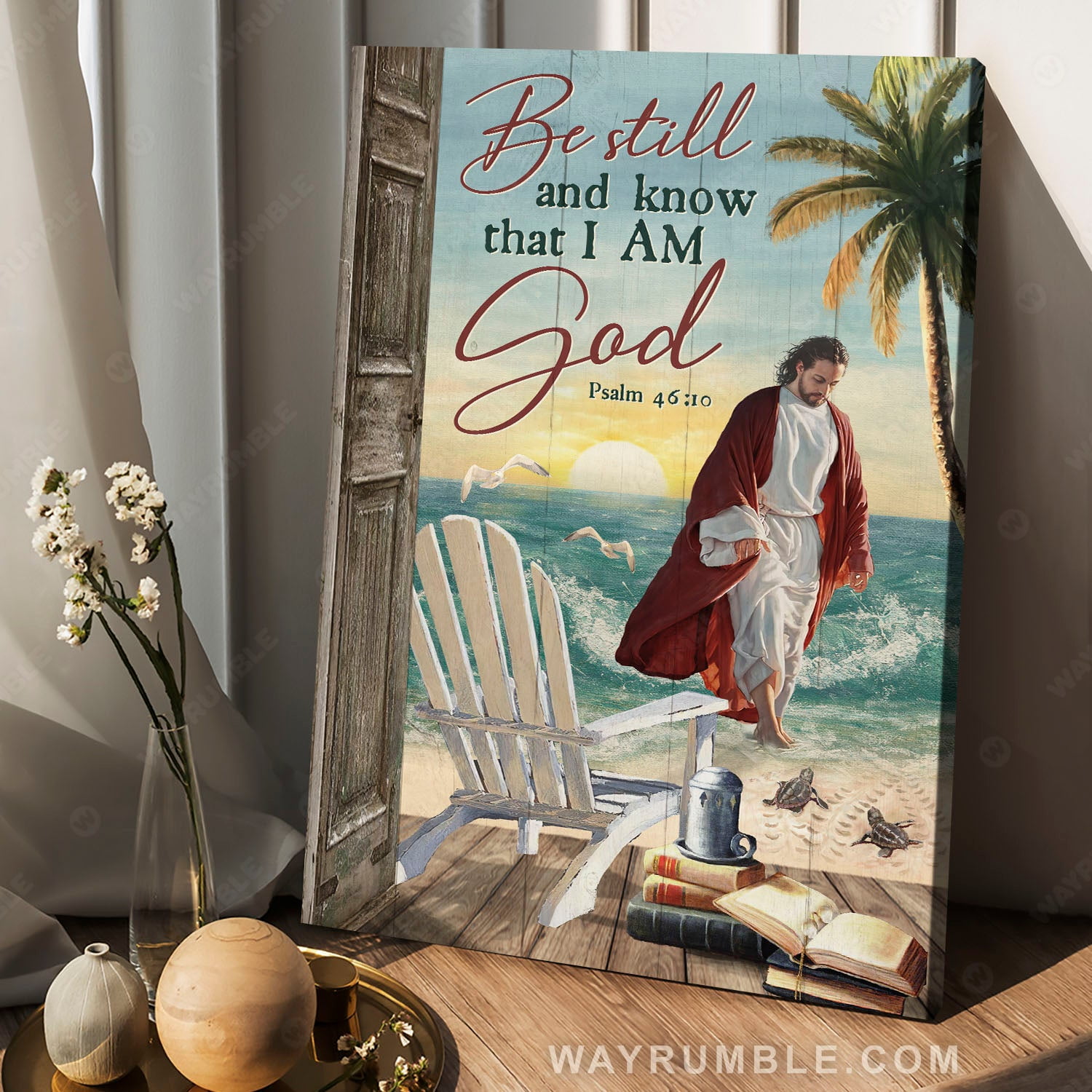 Deep Ocean, Jesus Walking On Water, Chair, Be Still And Know That I Am ...