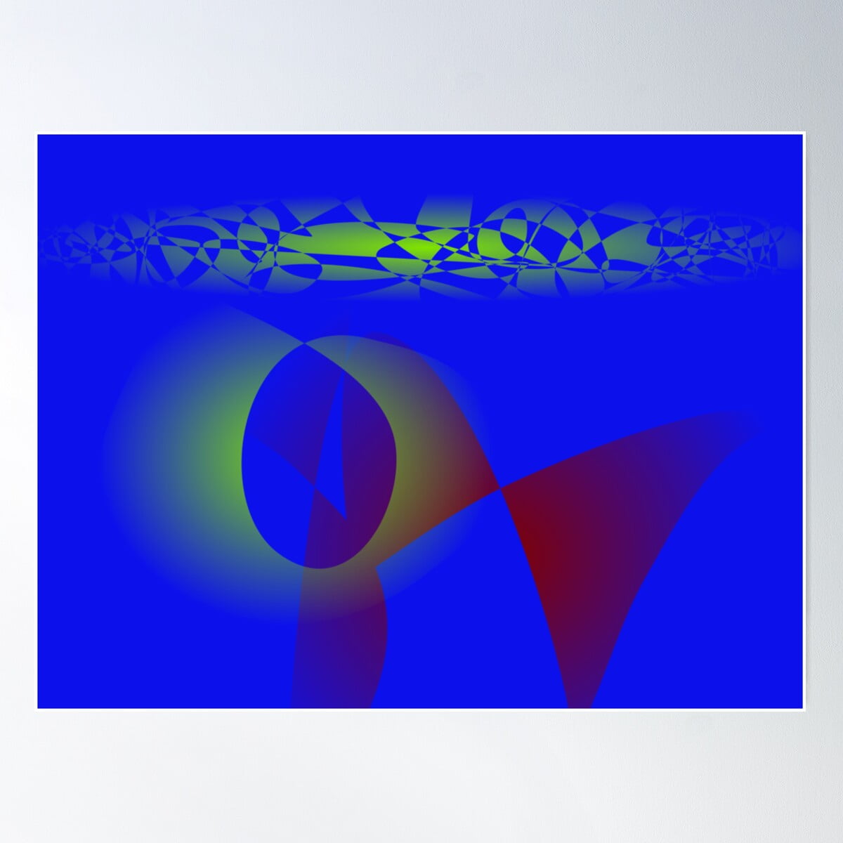 Deep Ocean Survey Vehicle Poster Wall Art, Modern Wall Decor For Living ...