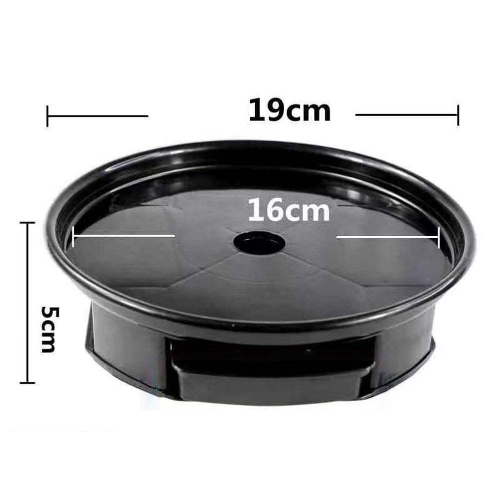 Deep Plastic Saucers Indoor Plant Tray Deep Structure For Water Elegant ...