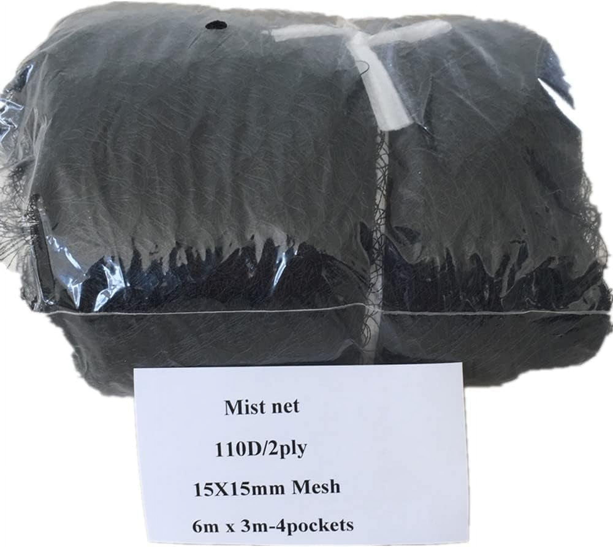 Deep Pockets Nylon 110/2D Wind System 15mm Mesh Size Bird Mist Net Bird ...